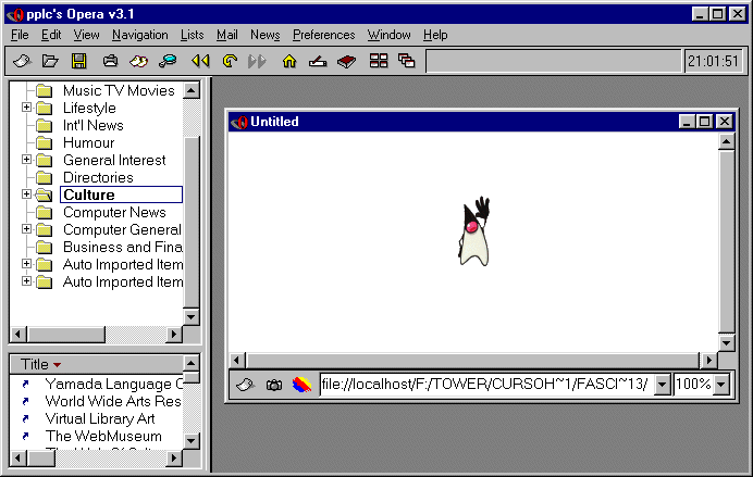 Inserción de Applets Java.