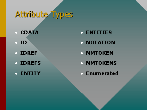 Attribute Types